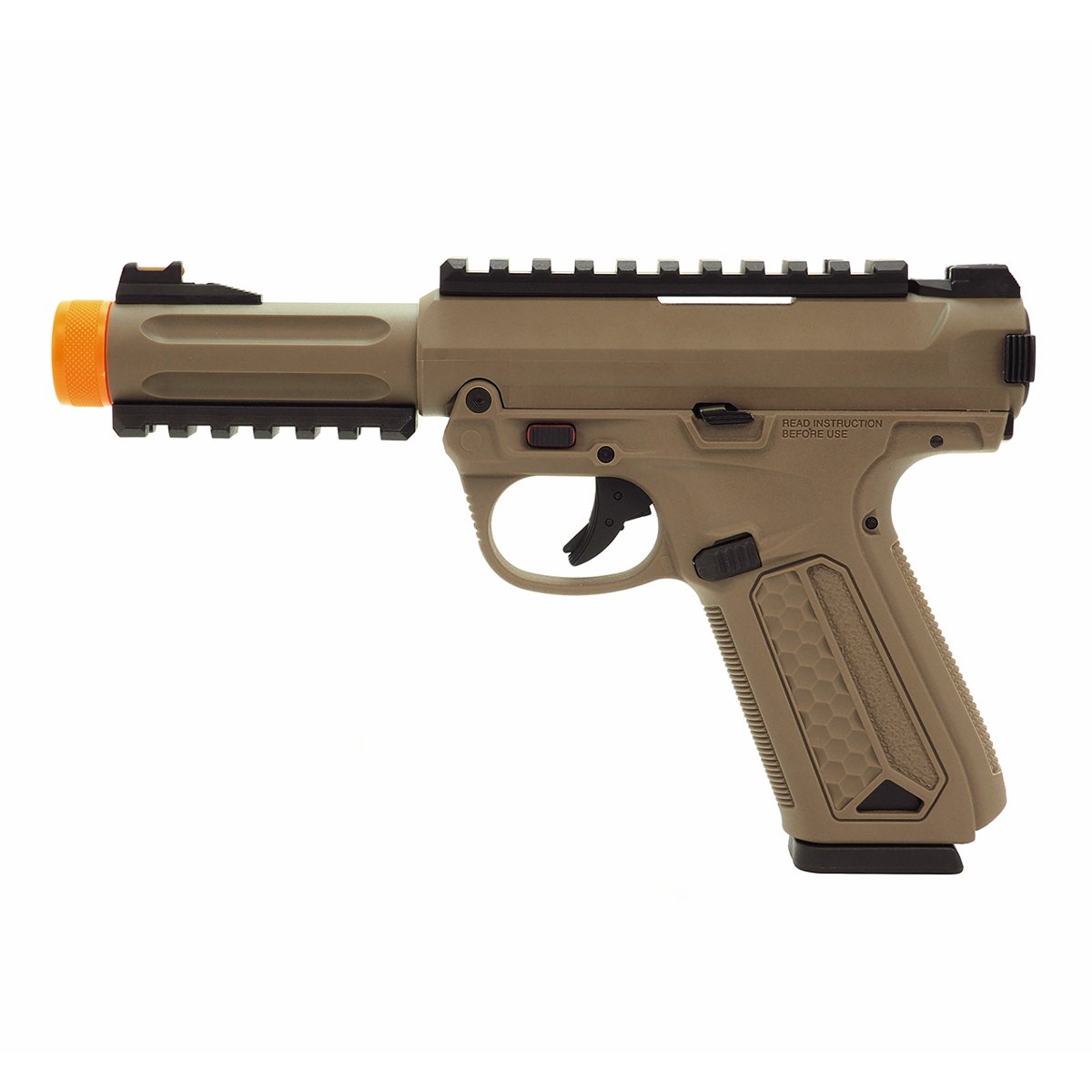 ASG AAP-01 Assassin Gas Blowback Airsoft Pistol Tan - Airarm Sports