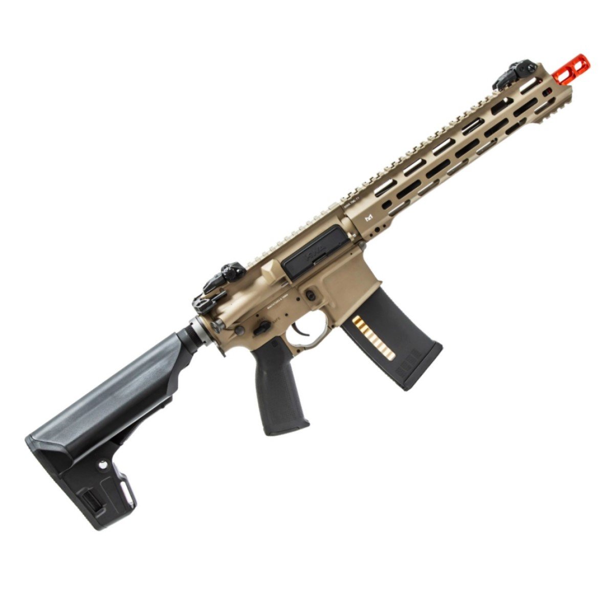 KWA AEG3.0 Ronin T10 EBB SBR Airsoft AEG Tan - Airarm Sports
