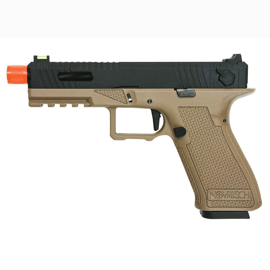 Novritsch SSP18 GBB Airsoft Pistol Tan - Airarm Sports