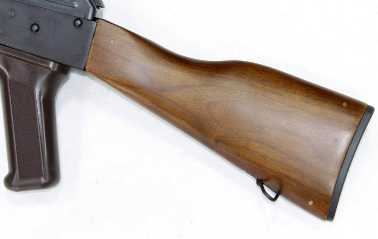 E&L Essential AKM Full Stock AEG Real Wood - Airarm Sports