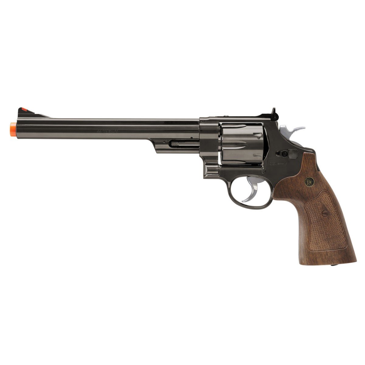 S&W M29 8" Barrel Airsoft Revolver - Airarm Sports