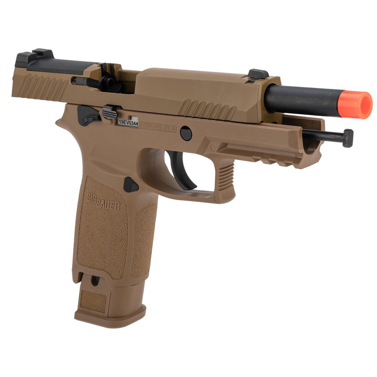 Sig Sauer P320 M17 Airsoft Pistol Tan - Airarm Sports